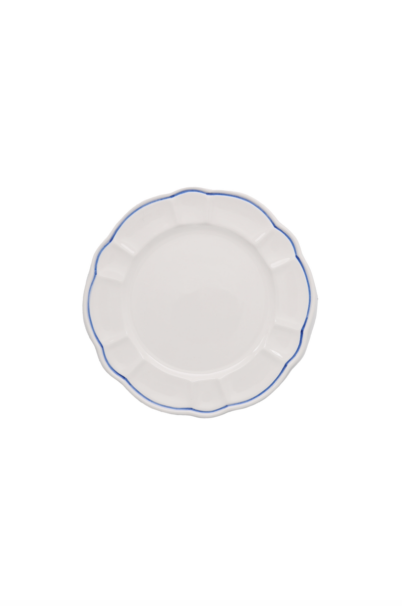 Romilly Side Plate, Blue, Set of 4 – Skye McAlpine Tavola