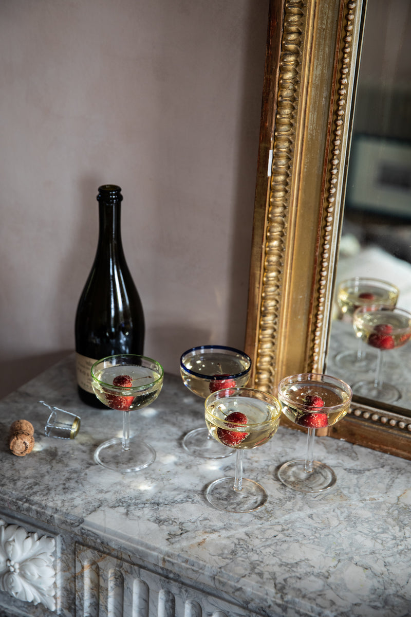 Confetti Coupes, Set of 4 – Skye McAlpine Tavola