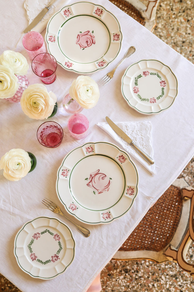 Eden Dinner Plate, Green, Set of 4 – Skye McAlpine Tavola