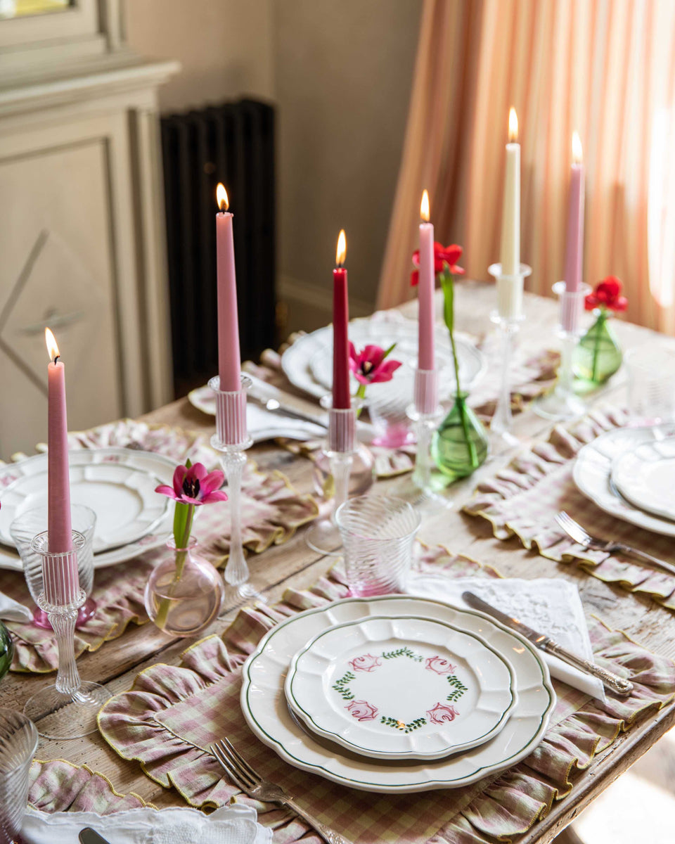 Eden Dinner Plate, Green, Set of 4 – Skye McAlpine Tavola